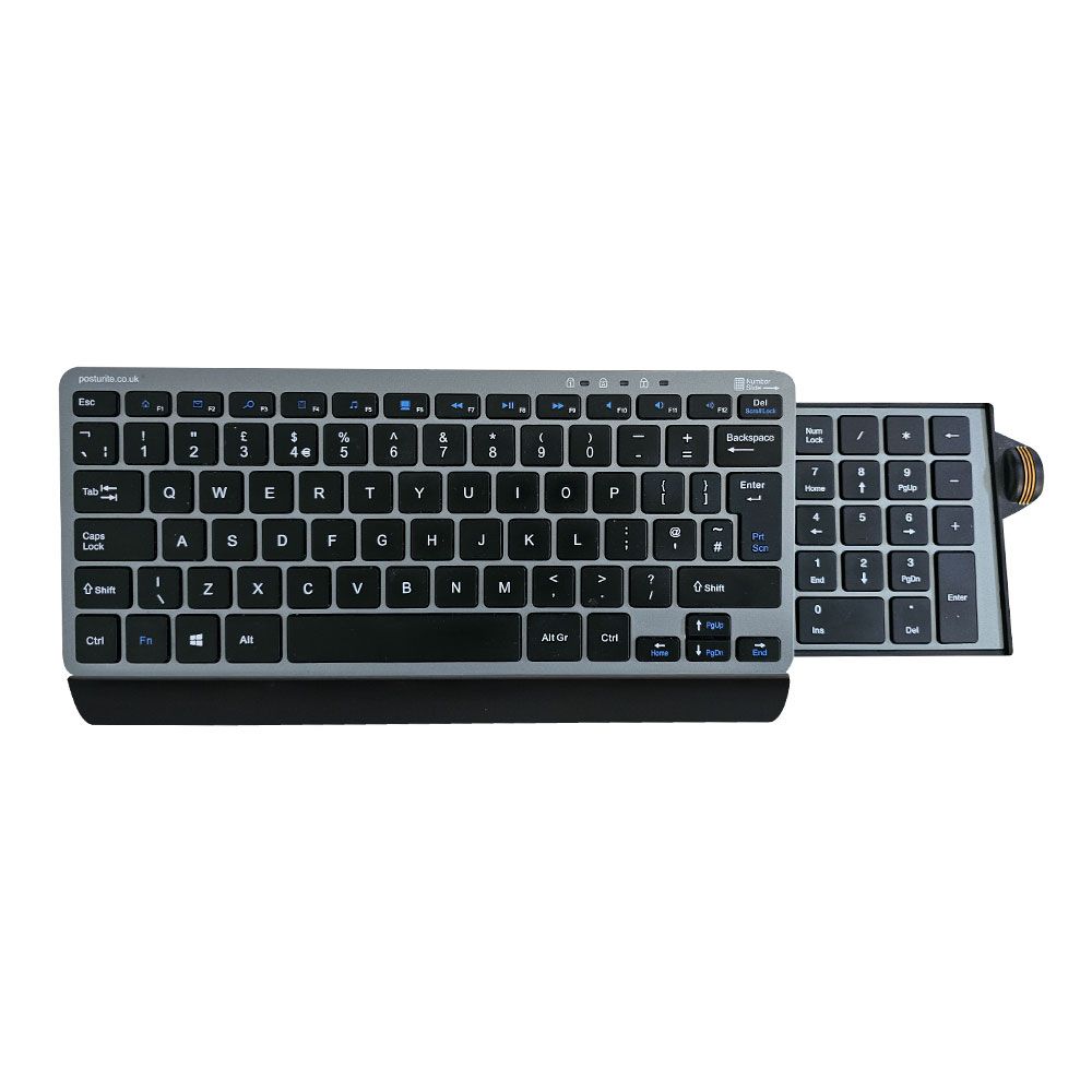 I-Spire Series™ Laptop Stand, Number Slide KB & V7 Mouse