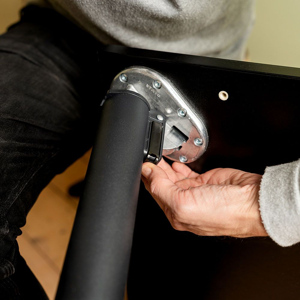Positiv Homeworker Desk (Foldaway Legs) from Posturite