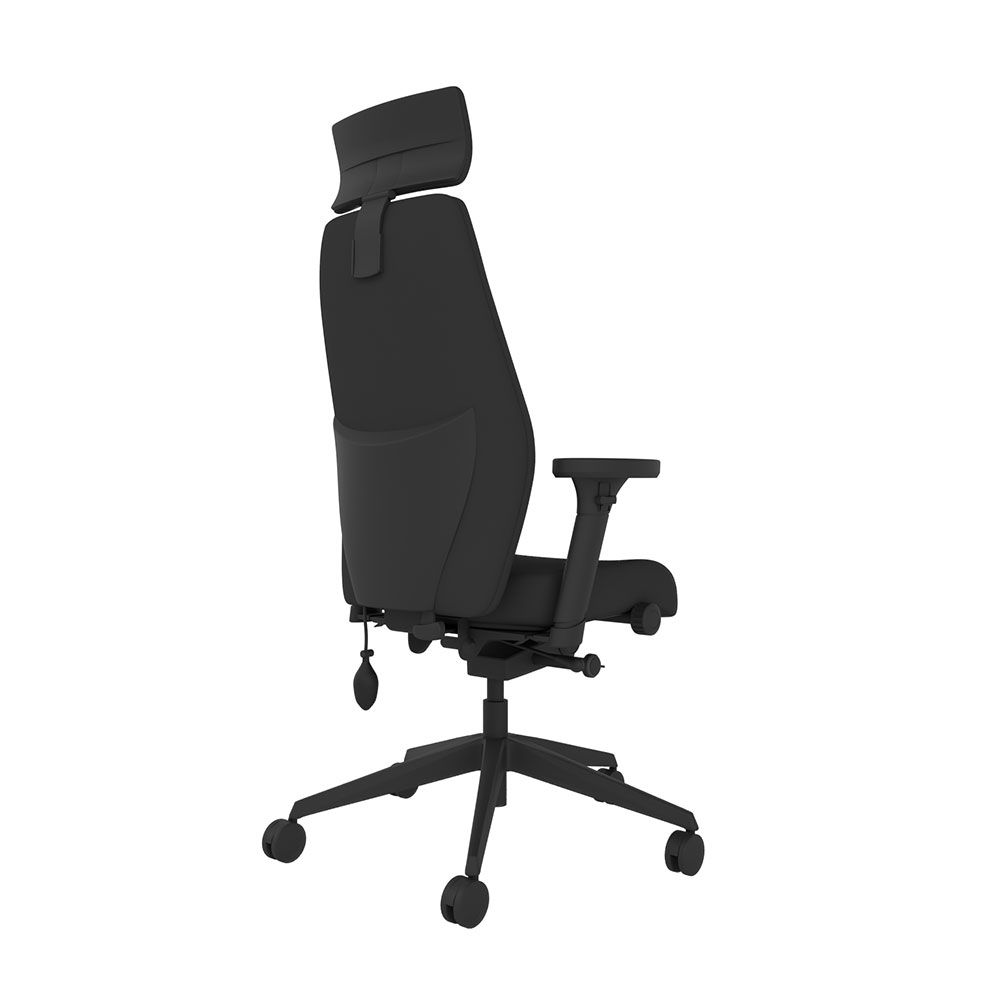 Positiv Plus High Back Black Office Chair from Posturite
