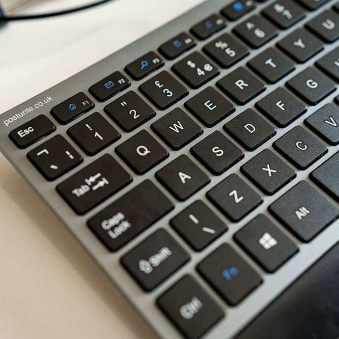 Number Slide Compact Keyboard from Posturite
