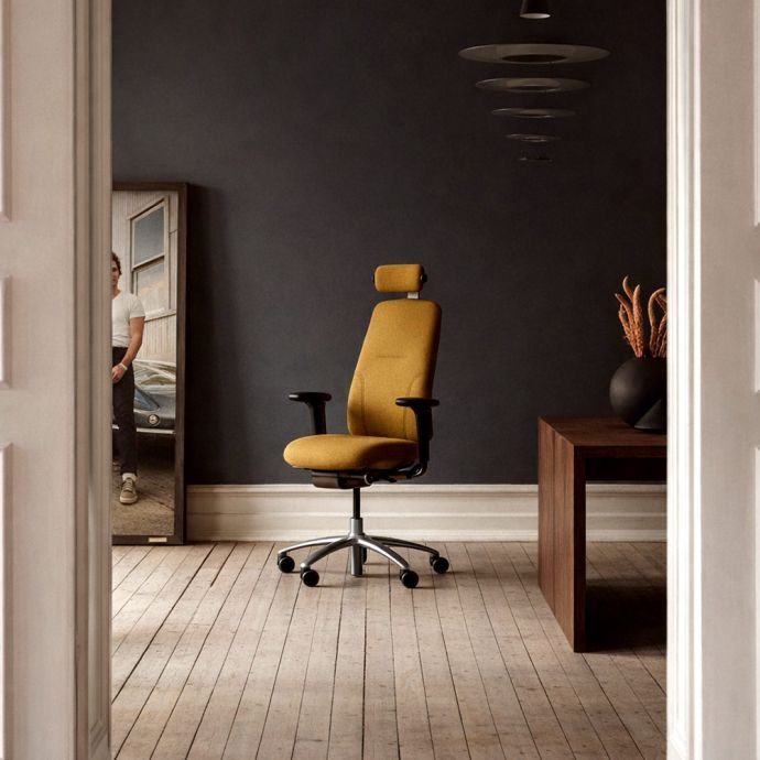 RH Logic 220 Ochre Office Chair from Posturite